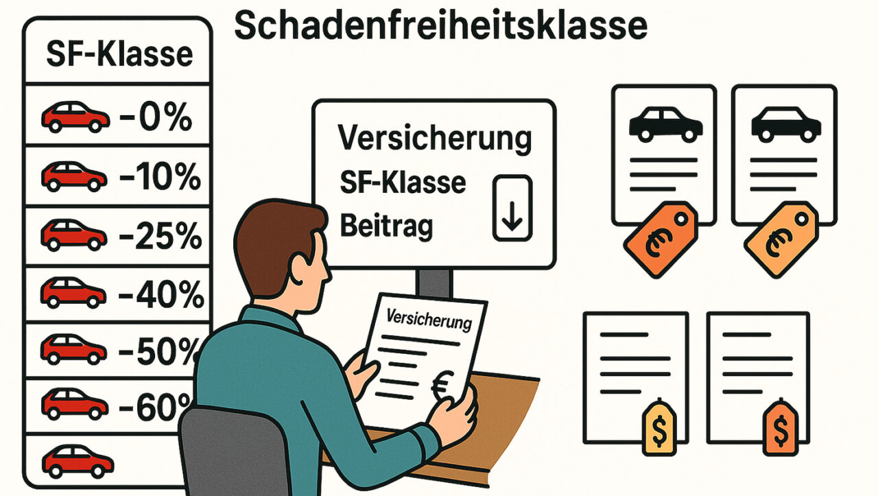 SF-Klasse erklärt So funktioniert der Schadenfreiheitsrabatt